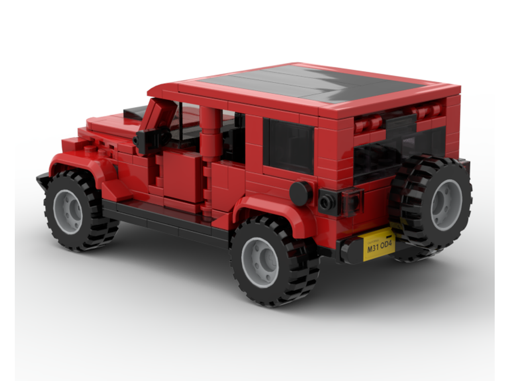 LEGO MOC Jeep Wrangler JL 392 Rubicon by BowTiedTurismo | Rebrickable - Build with LEGO