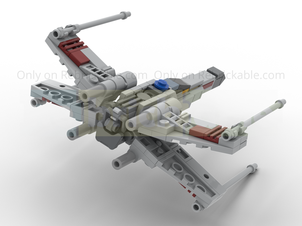 LEGO MOC-221052 1:100 X Wing Starfighter (Squadron Scale) by Cpt ...