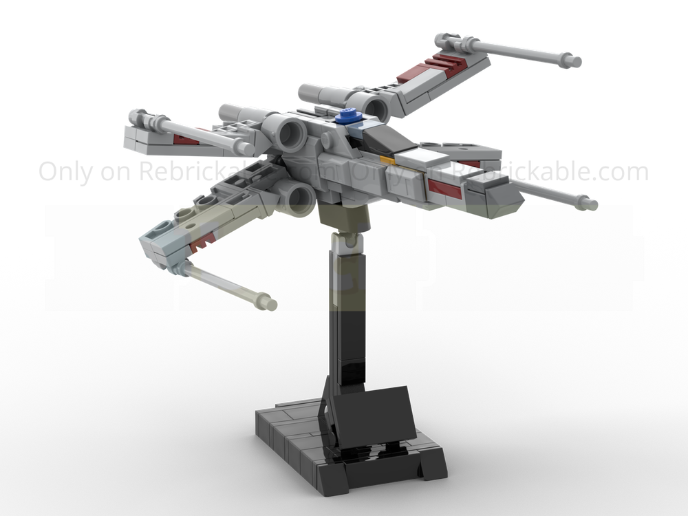 LEGO MOC-221052 1:100 X Wing Starfighter (Squadron Scale) by Cpt ...