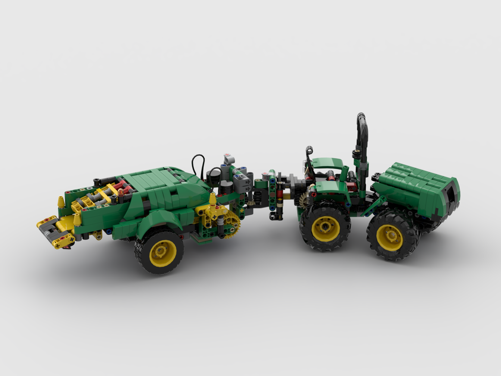 LEGO MOC 42168 Square Baler by Larsagri | Rebrickable - Build with LEGO