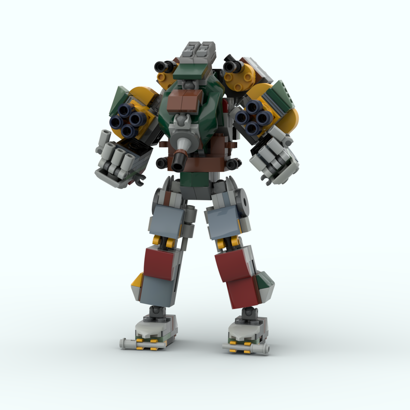 LEGO MOC Super mech BFT by ReneBricks | Rebrickable - Build with LEGO