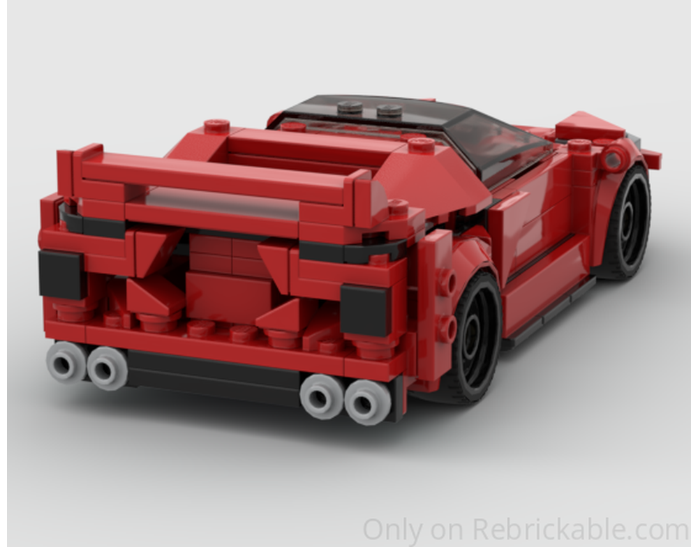 LEGO MOC-221067 corvette c8 by speed bricks | Rebrickable - Build with LEGO