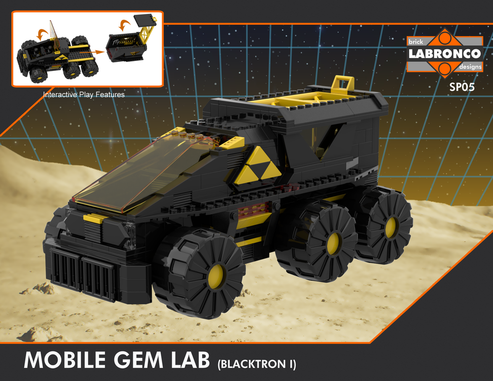 LEGO MOC SP05 - Mobile Gem Lab by Labronco Brick Designs | Rebrickable ...