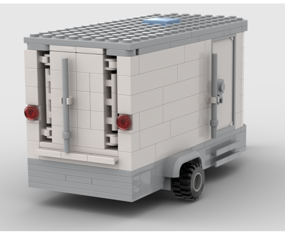 LEGO MOC upgraded work trailer by SMEDISON | Rebrickable - Build with LEGO