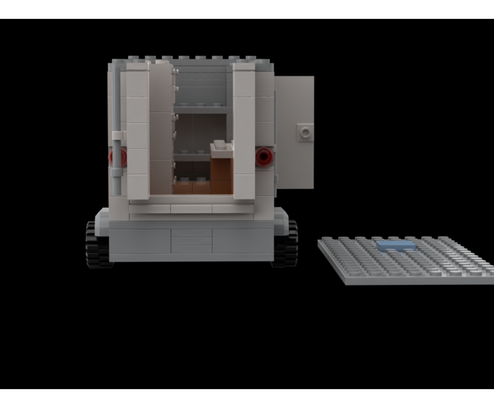 LEGO MOC upgraded work trailer by SMEDISON | Rebrickable - Build with LEGO