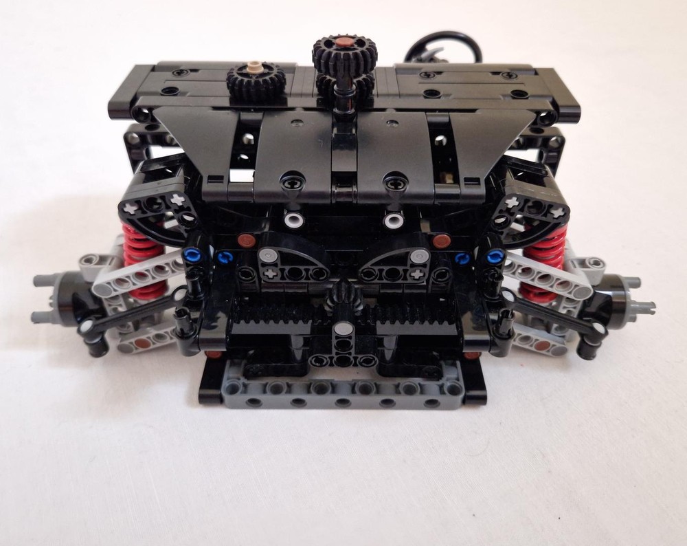LEGO MOC Lego Technic Height-Adjustable Front Suspension for 1:8 ...