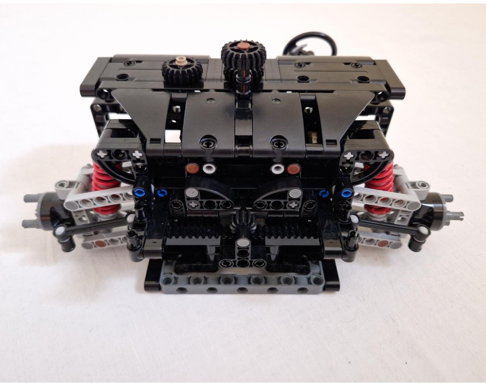 LEGO MOC Lego Technic Height-Adjustable Front Suspension for 1:8 ...
