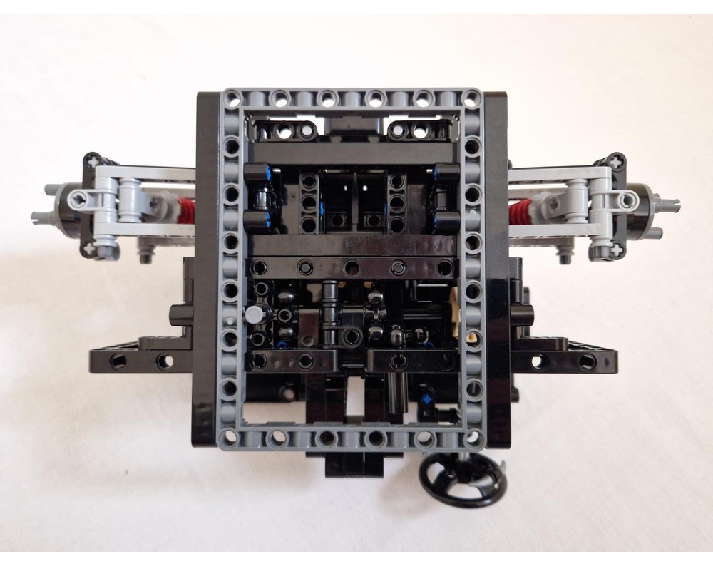 LEGO MOC Lego Technic Height-Adjustable Front Suspension for 1:8 ...