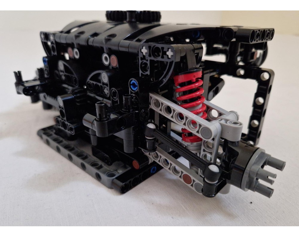 LEGO MOC Lego Technic Height-Adjustable Front Suspension for 1:8 ...