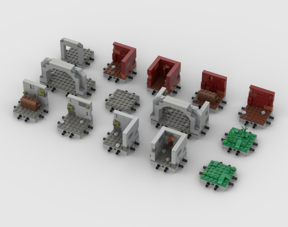 LEGO MOC DND mini modules. by Rebel-bricks | Rebrickable - Build with LEGO