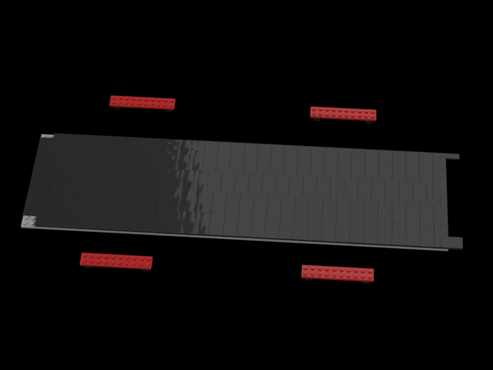 LEGO MOC Modular drag strip middle piece by brick_bro | Rebrickable ...