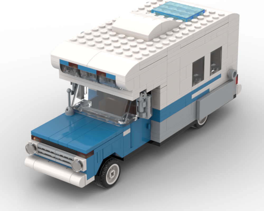LEGO MOC 1964 chevy c-20 camper by EBbuilds | Rebrickable - Build with LEGO