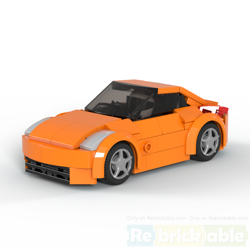 LEGO MOC-221097 Nissan 350Z Z33 by MinifigGarage | Rebrickable - Build ...