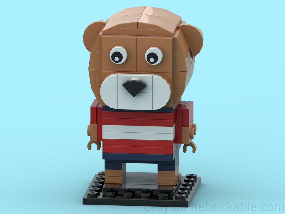 LEGO MOC-221098 Brickheadz Stanley C Mascot by aa_lego_creations ...