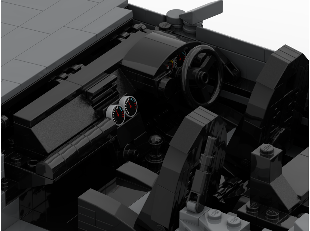 LEGO MOC Nissan Skyline R32 GTR (Revised) by Bens Lego Cars ...