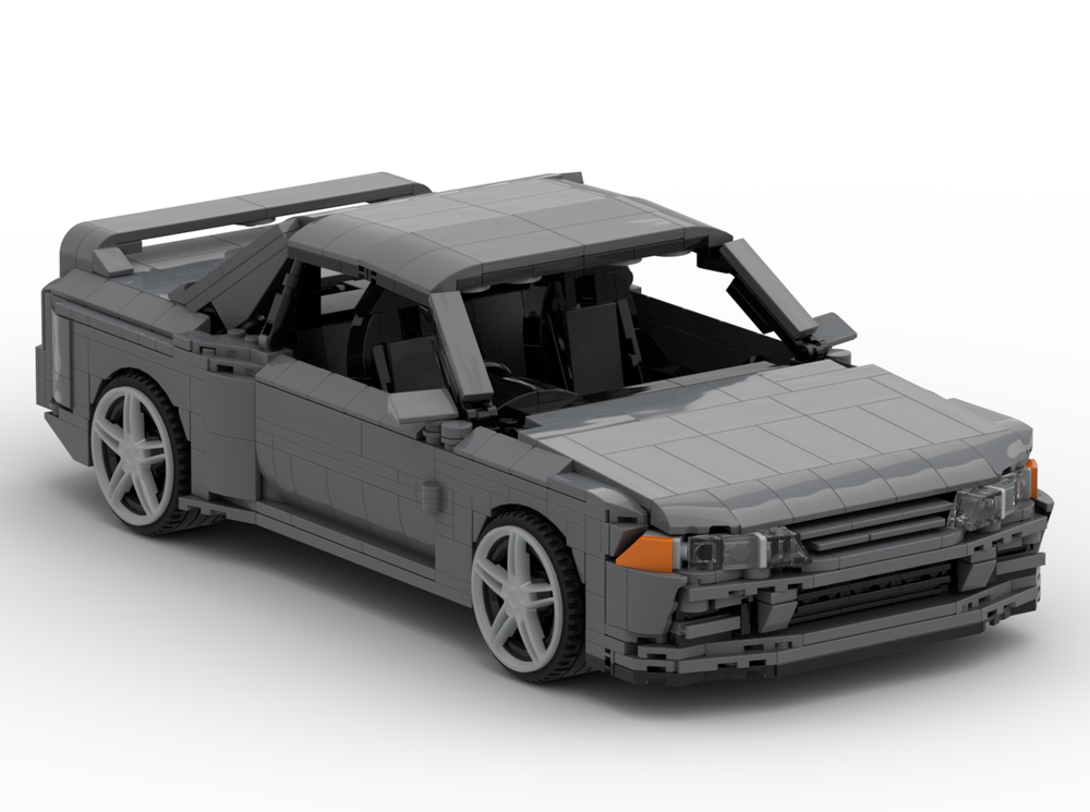 LEGO MOC Nissan Skyline R32 GTR (Revised) by Bens Lego Cars ...