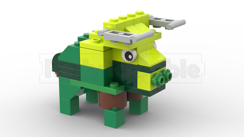LEGO MOC Bull (LEGO 11007 Alternate) by pluTOMium | Rebrickable - Build ...