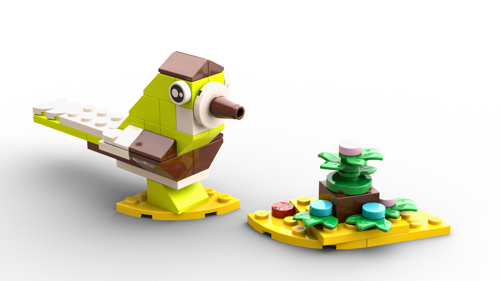 LEGO MOC 11039 Bird by Lenarex | Rebrickable - Build with LEGO