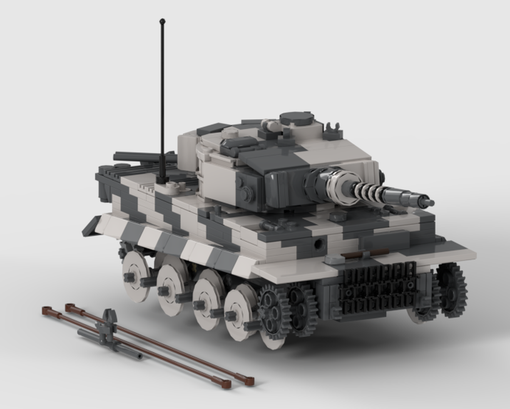 LEGO MOC-221118 Tiger 1 by Rjj7257 | Rebrickable - Build with LEGO