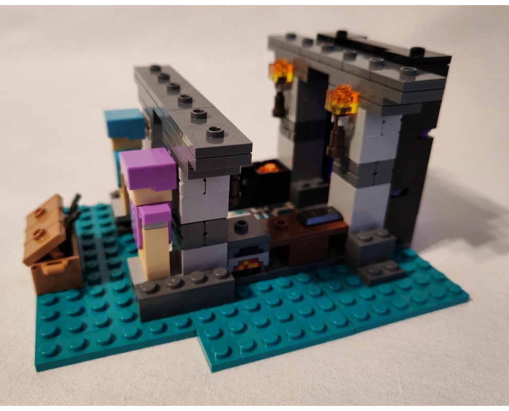 LEGO MOC-221127 Secret Base with Portal 21252 Alternative by AlexGam ...