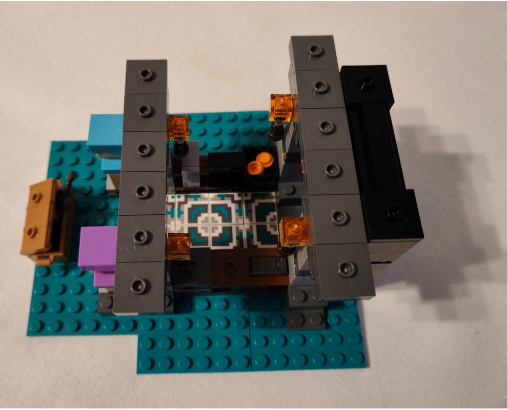 LEGO MOC-221127 Secret Base with Portal 21252 Alternative by AlexGam ...