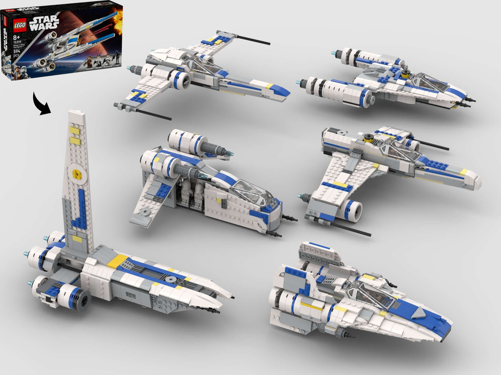 LEGO MOC 6-in-1 Alternate Builds Bundle - Alternate Build of 75399 ...