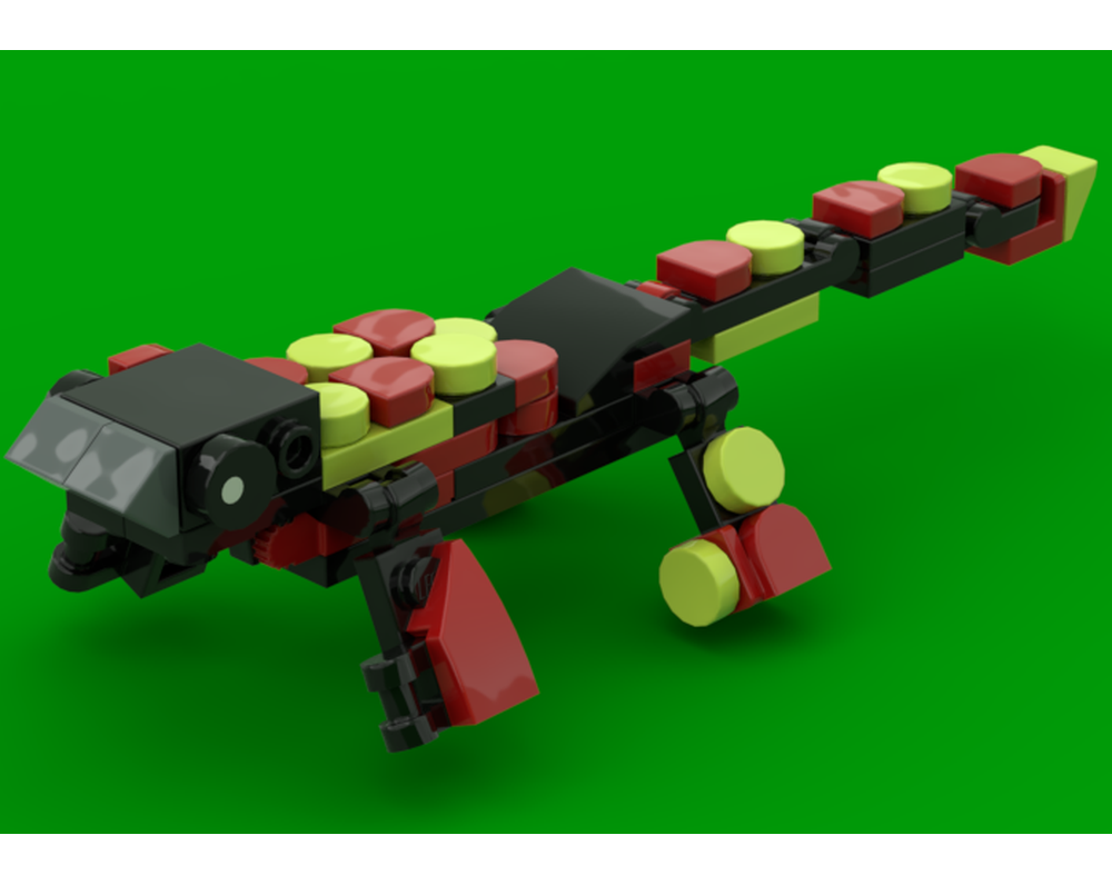 LEGO MOC 31159 Salamander by B0N3SC4Rbuilds | Rebrickable - Build with LEGO