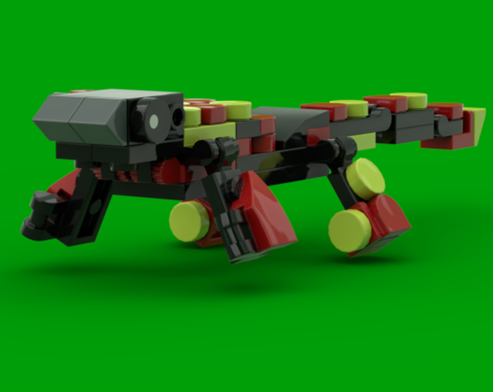 LEGO MOC 31159 Salamander by B0N3SC4Rbuilds | Rebrickable - Build with LEGO