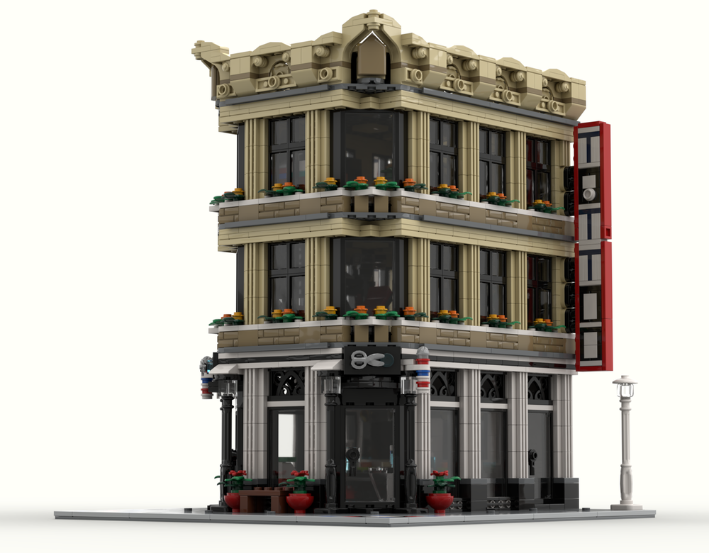 LEGO MOC Adam's Tattoo & Barber Shop by Brick Artisan | Rebrickable ...