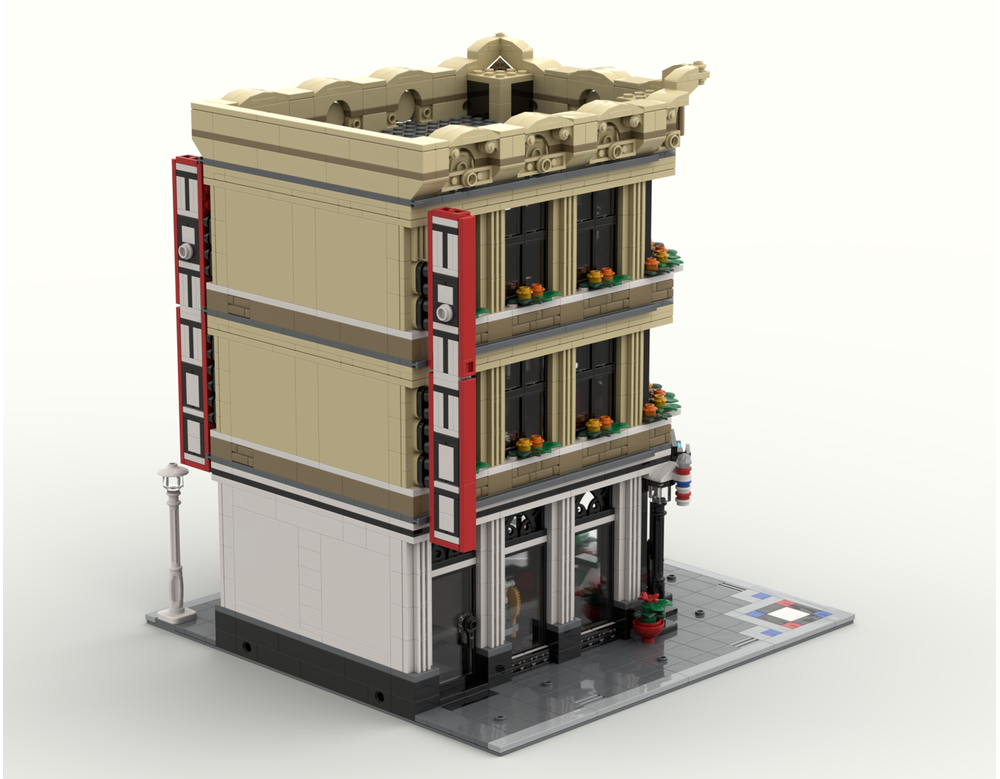 LEGO MOC Adam's Tattoo & Barber Shop by Brick Artisan | Rebrickable ...