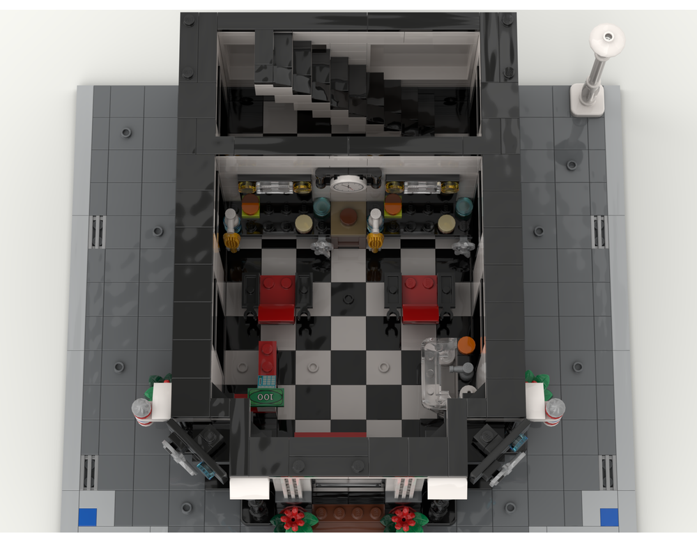 LEGO MOC Adam's Tattoo & Barber Shop by Brick Artisan | Rebrickable ...