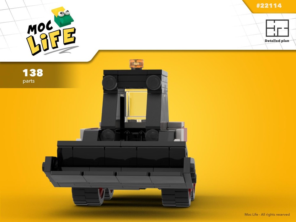 Lego Moc Bobcat By Moclife Rebrickable Build With Lego