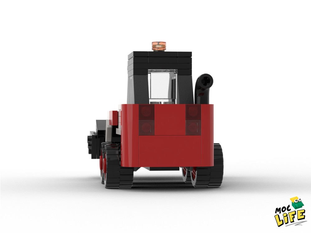 LEGO MOC Bobcat Skid-Steer Loader by MocLife | Rebrickable - Build with ...