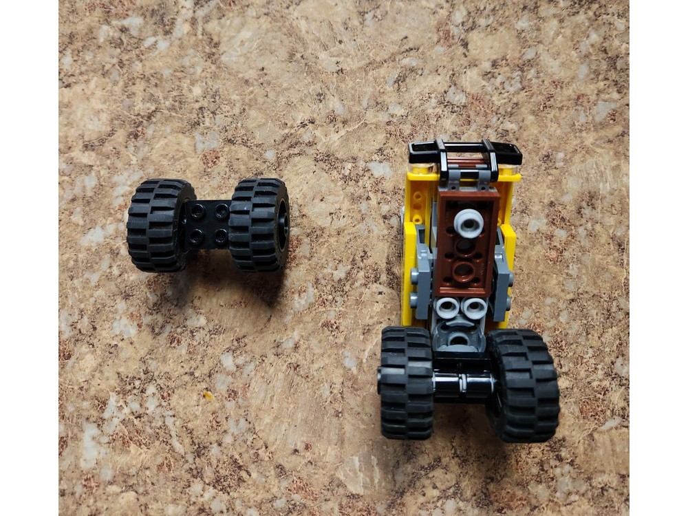 LEGO MOC 30594 Rock Monster Truck with Steering Alternate Build by ...