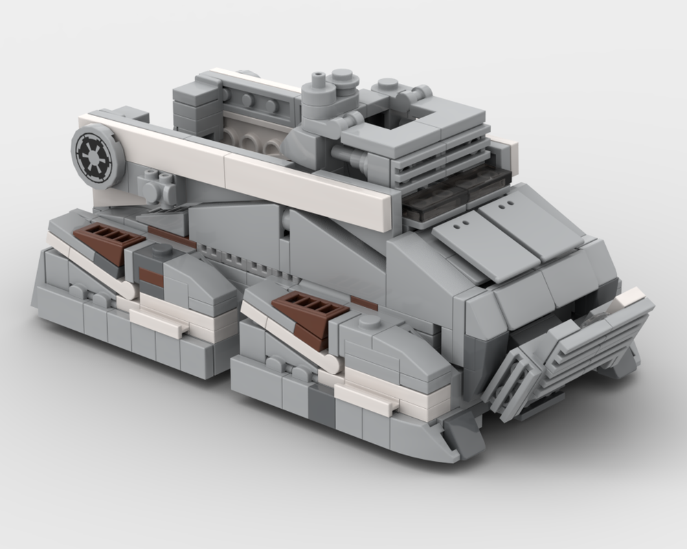 LEGO MOC Imperial Troop Transport Tank Minifigure scale | Andor by ...