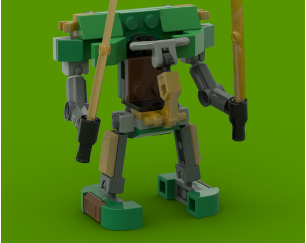 LEGO MOC lloyds fighter mech by CarterTheCreator | Rebrickable - Build ...