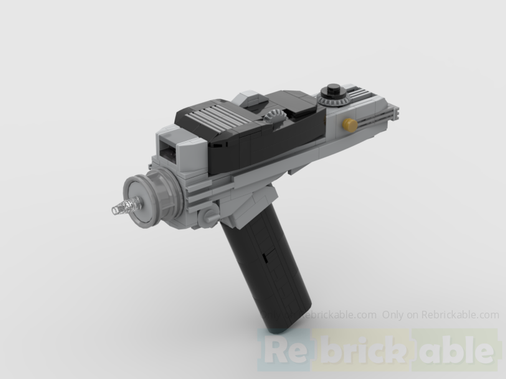 LEGO MOC Star Trek TOS Type 1 & 2 Phaser by shellhead3825 | Rebrickable ...