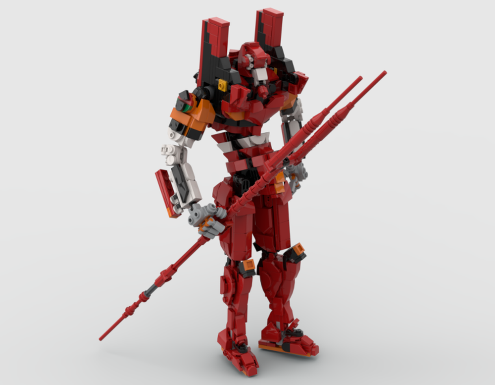 LEGO MOC Eva Unit 02 by Sey_Builds | Rebrickable - Build with LEGO