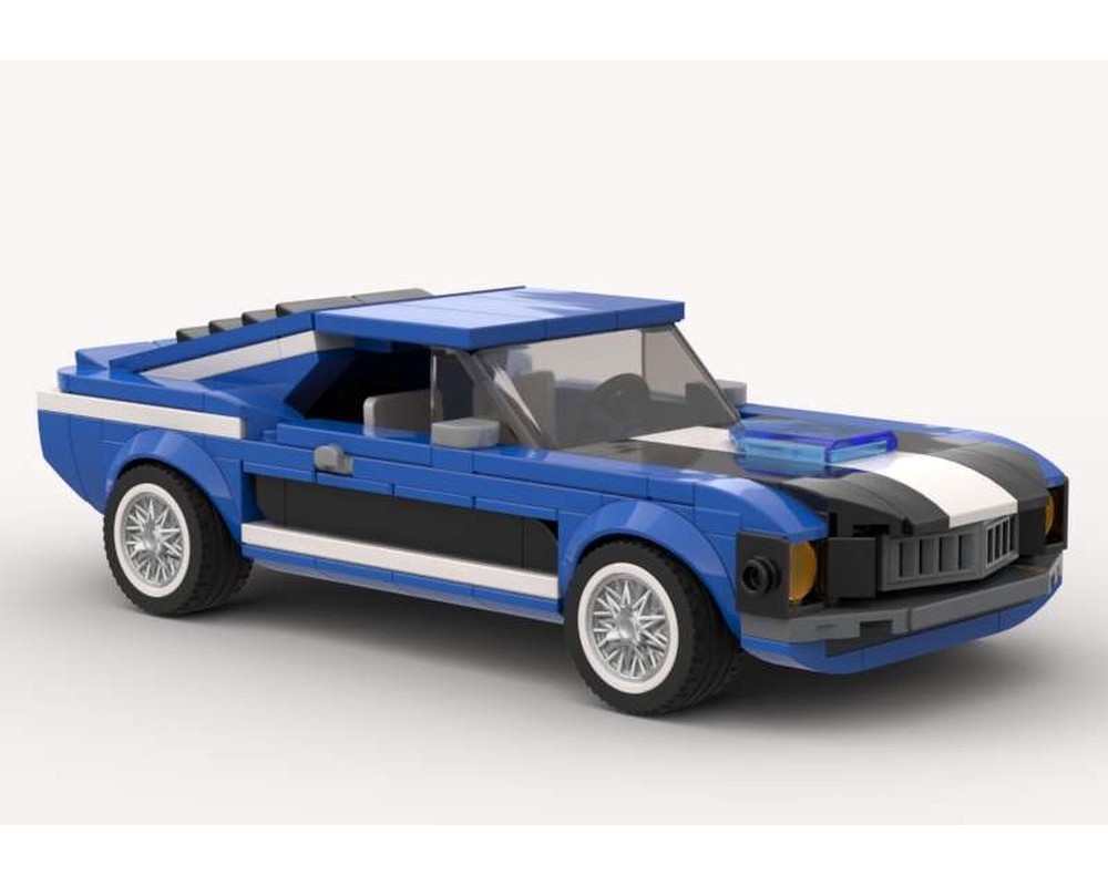 LEGO MOC Classic Ford Mustang hatch-back by Gaudy | Rebrickable - Build ...