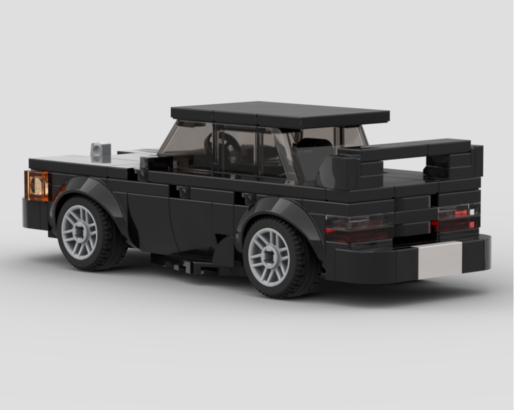 LEGO MOC Mercedes 190E Evo II by brikiblokz | Rebrickable - Build with LEGO
