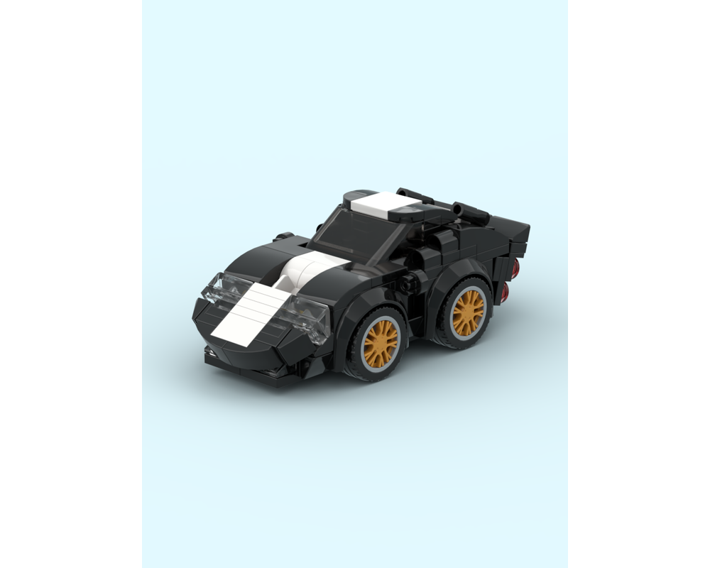 LEGO MOC Chibi Ford GT40 MK2 by SanyiWang31 | Rebrickable - Build with LEGO
