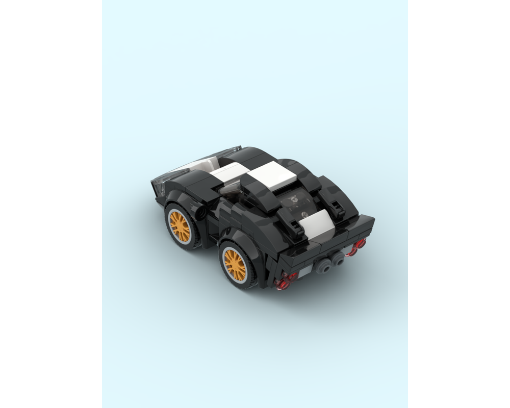LEGO MOC Chibi Ford GT40 MK2 by SanyiWang31 | Rebrickable - Build with LEGO