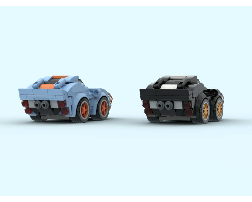 LEGO MOC Chibi Ford GT40 MK2 by SanyiWang31 | Rebrickable - Build with LEGO