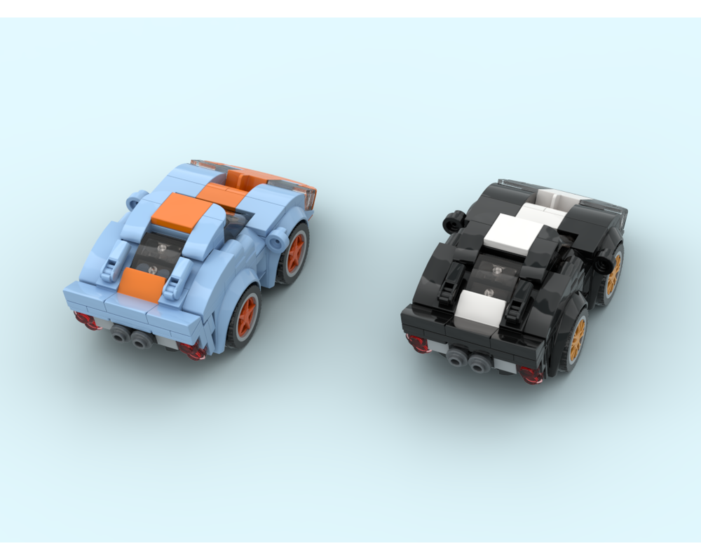 LEGO MOC Chibi Ford GT40 MK2 by SanyiWang31 | Rebrickable - Build with LEGO