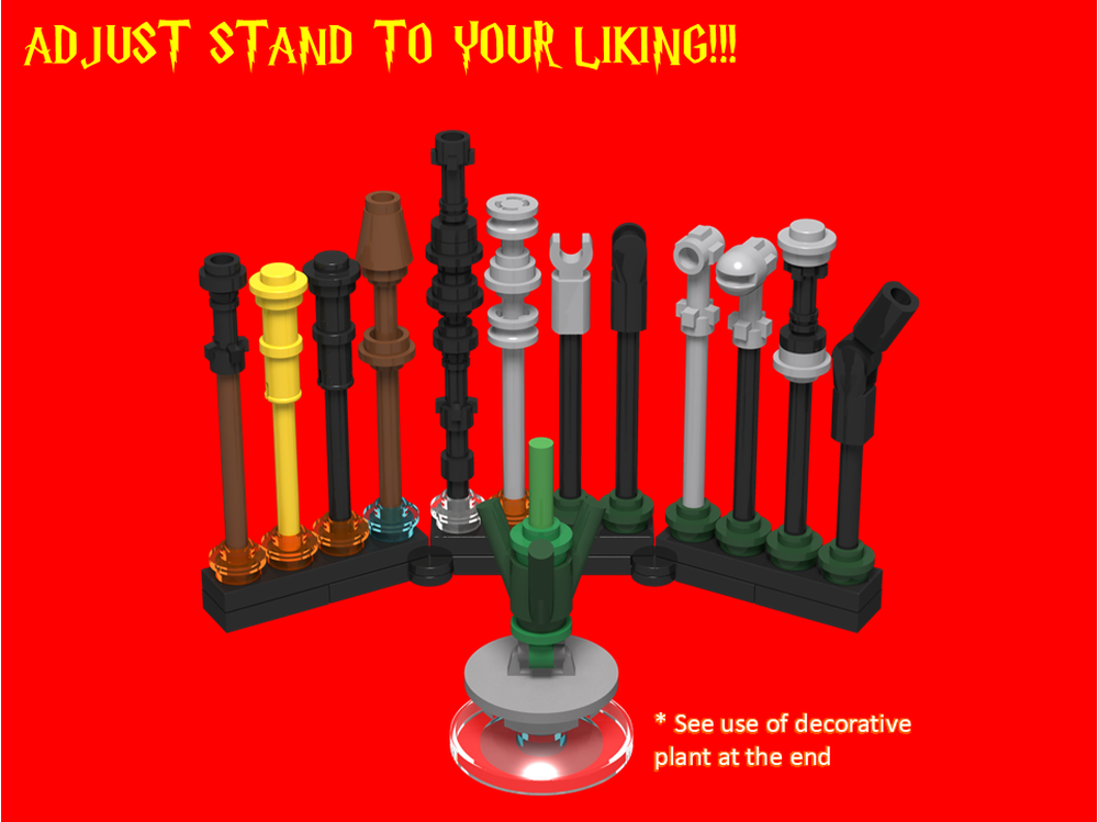 LEGO MOC Mini Wand Display & Battle Set by mox.mocs | Rebrickable ...
