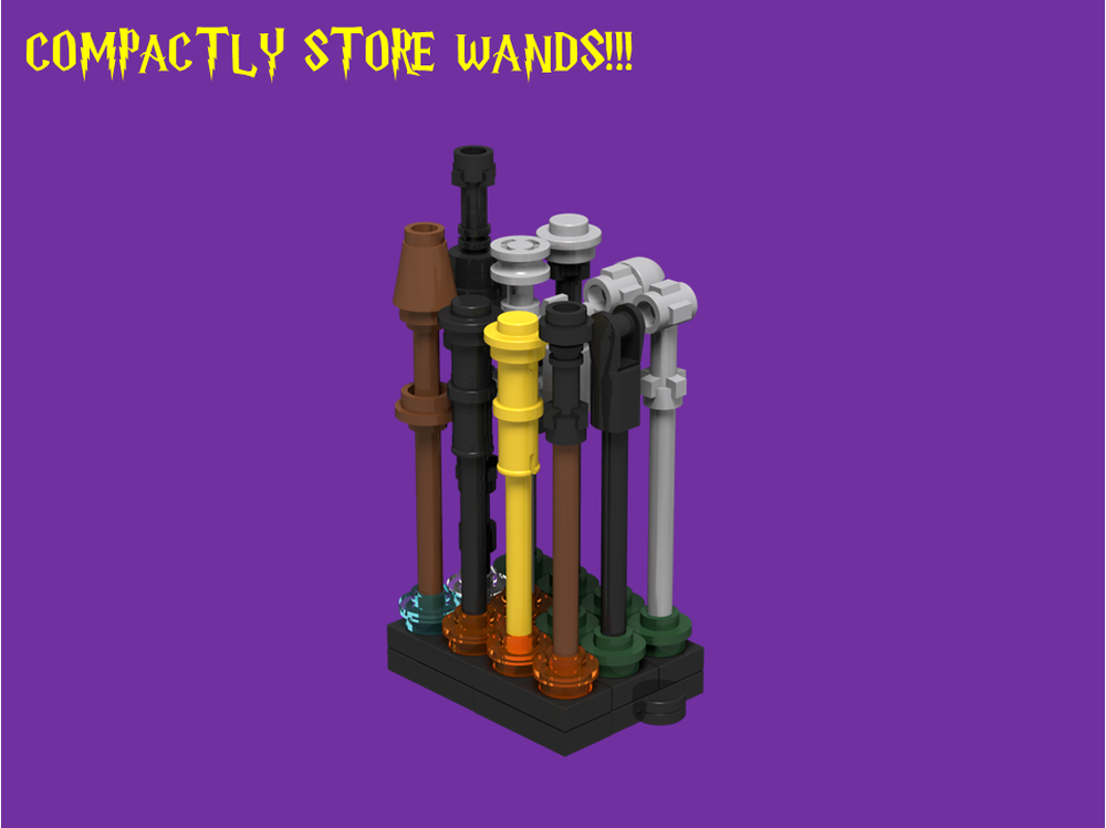 LEGO MOC Mini Wand Display & Battle Set by mox.mocs | Rebrickable ...
