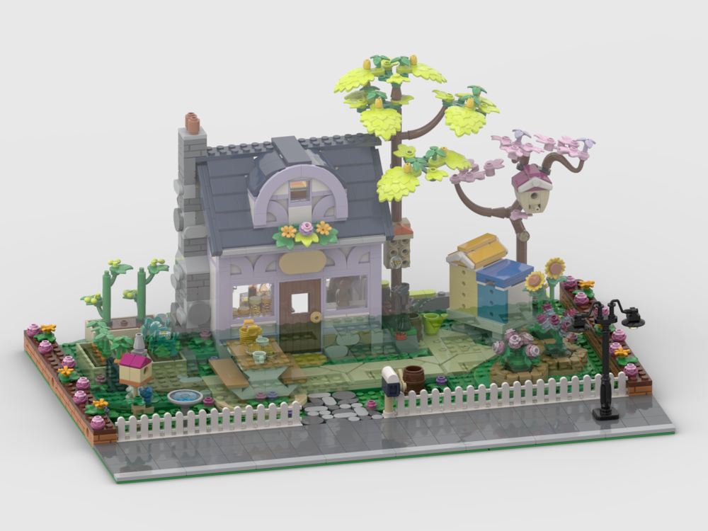 LEGO MOC Modular Display for set 42669 - Beekeepers' House by gabizon ...