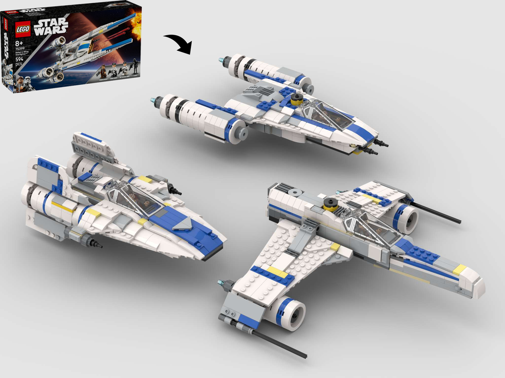 LEGO MOC-221204 Triple Wing 3-in-1 Alternate Builds Bundle - 75399 ...