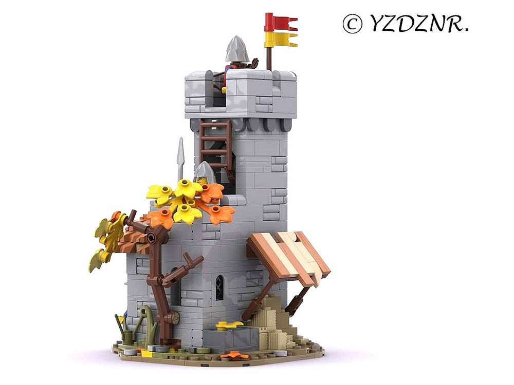LEGO MOC Lion Knight Border Checkpoint by yascr2024 | Rebrickable ...