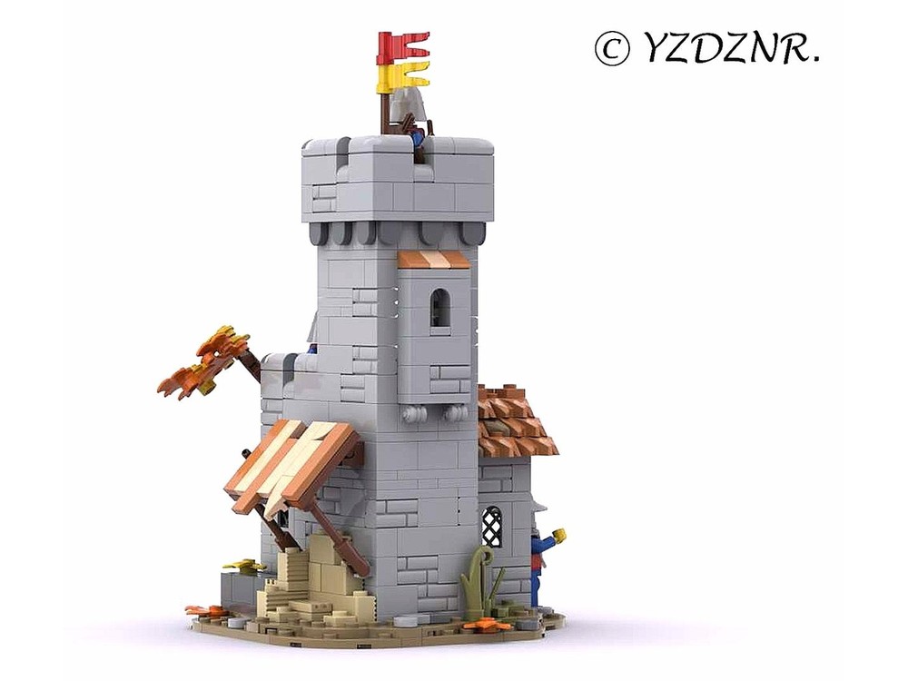 LEGO MOC Lion Knight Border Checkpoint by yascr2024 | Rebrickable ...